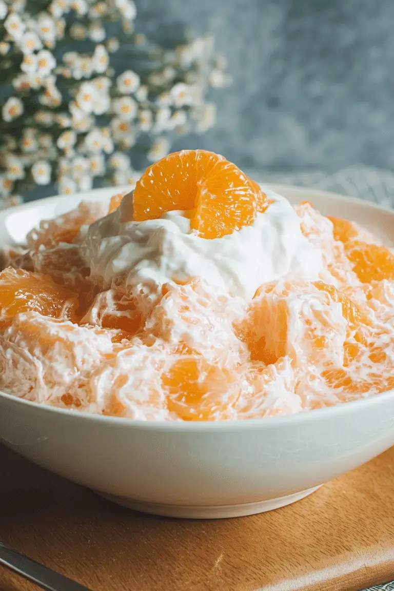 Mandarin Orange Jello Salad – A Refreshing Dessert - Mucha Munch