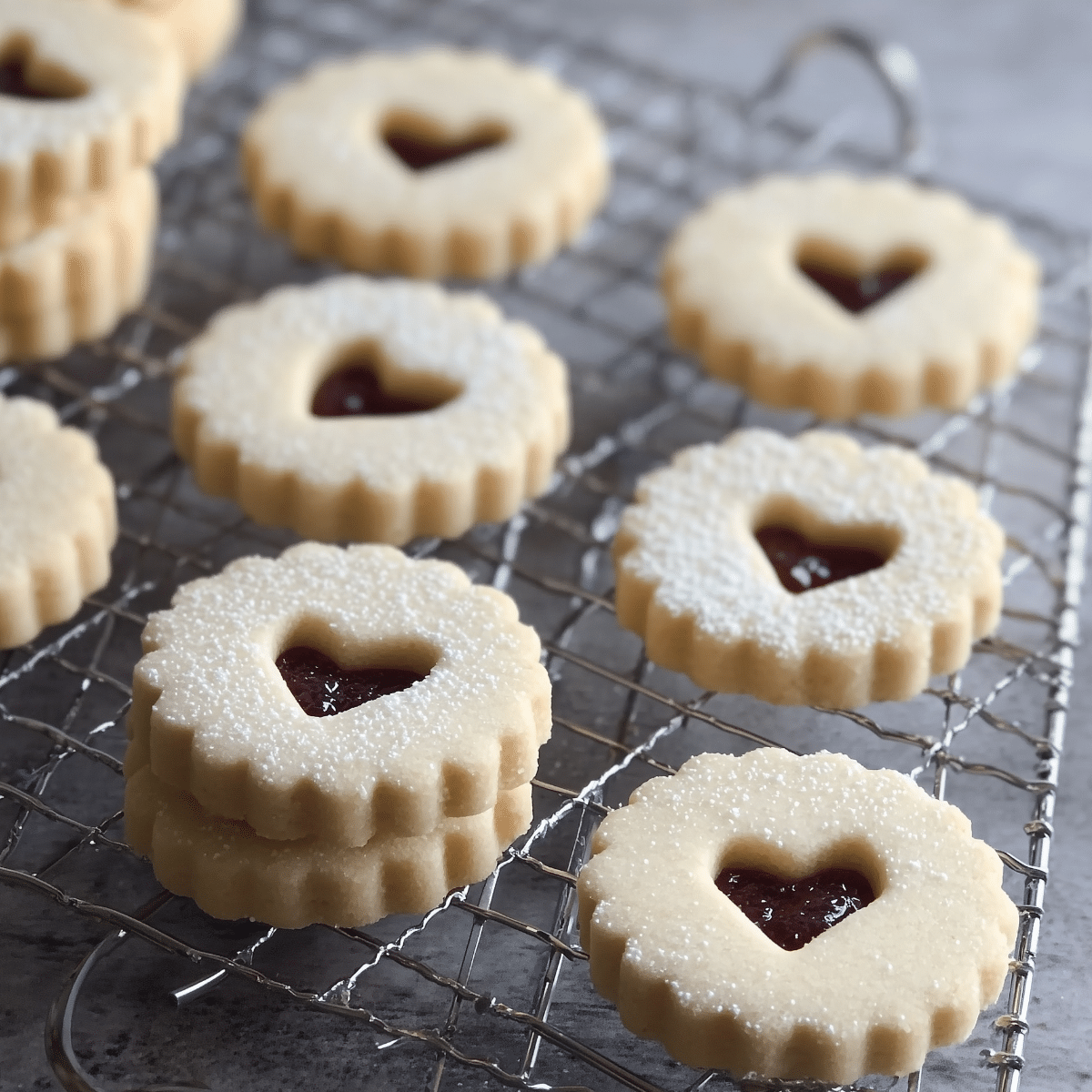 Soft and Sweet Linzer Cookies: Easy Recipe for Valentine’s Day - Mucha ...