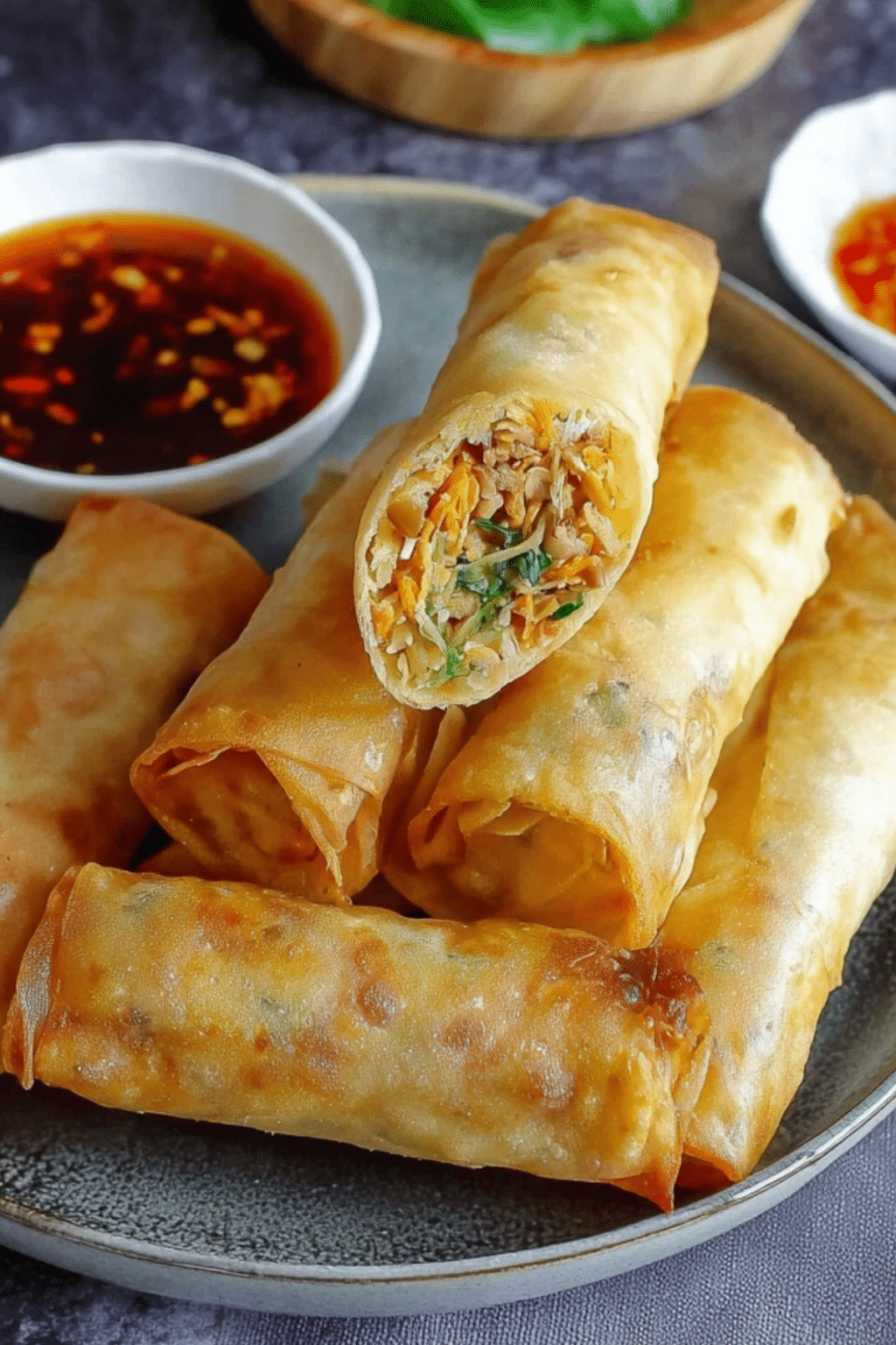 Chinese Spring Rolls – Crispy Homemade Favorite - Mucha Munch