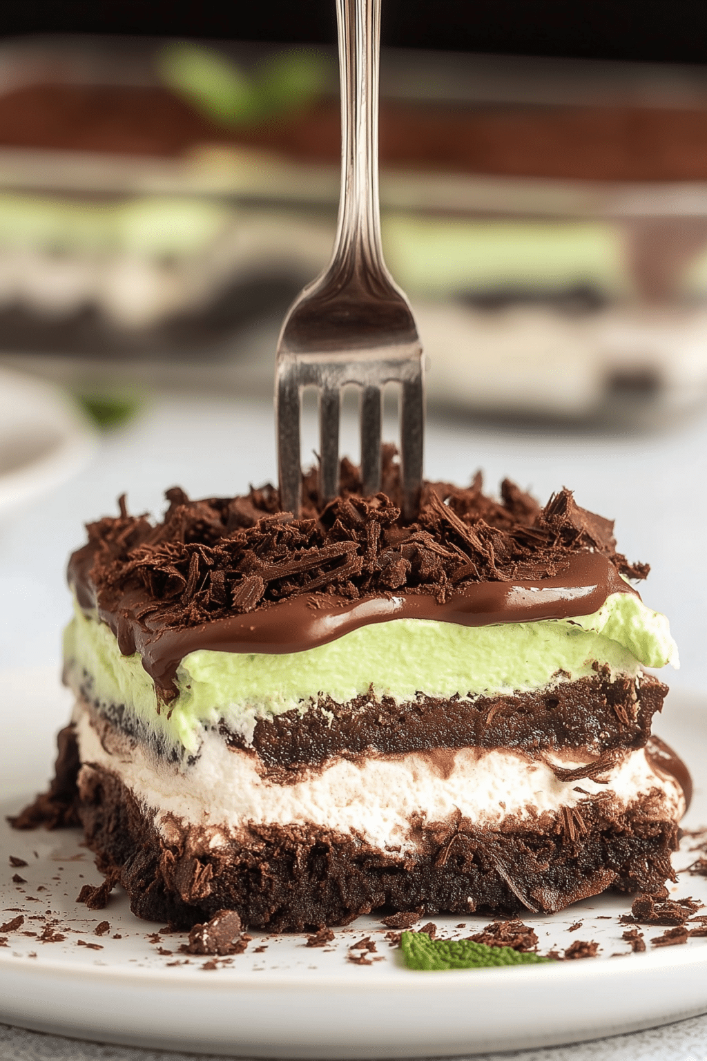 Mint Chocolate Lasagna – Irresistible No-Bake Treat - Mucha Munch