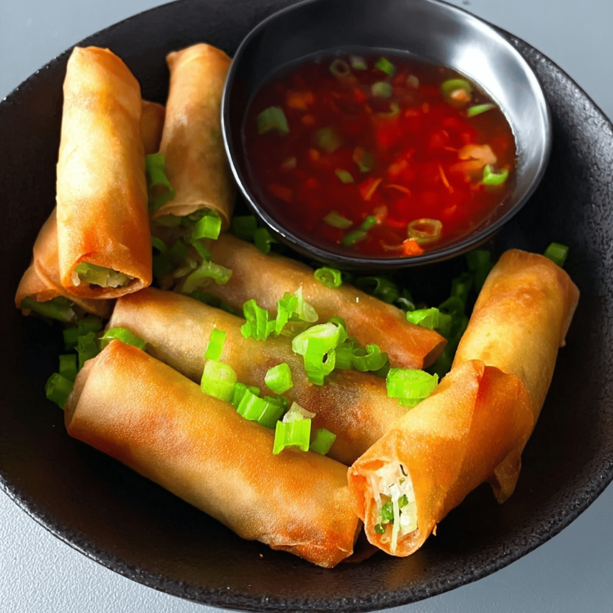 Vegetable Spring Roll – Crispy Easy Recipe - Mucha Munch