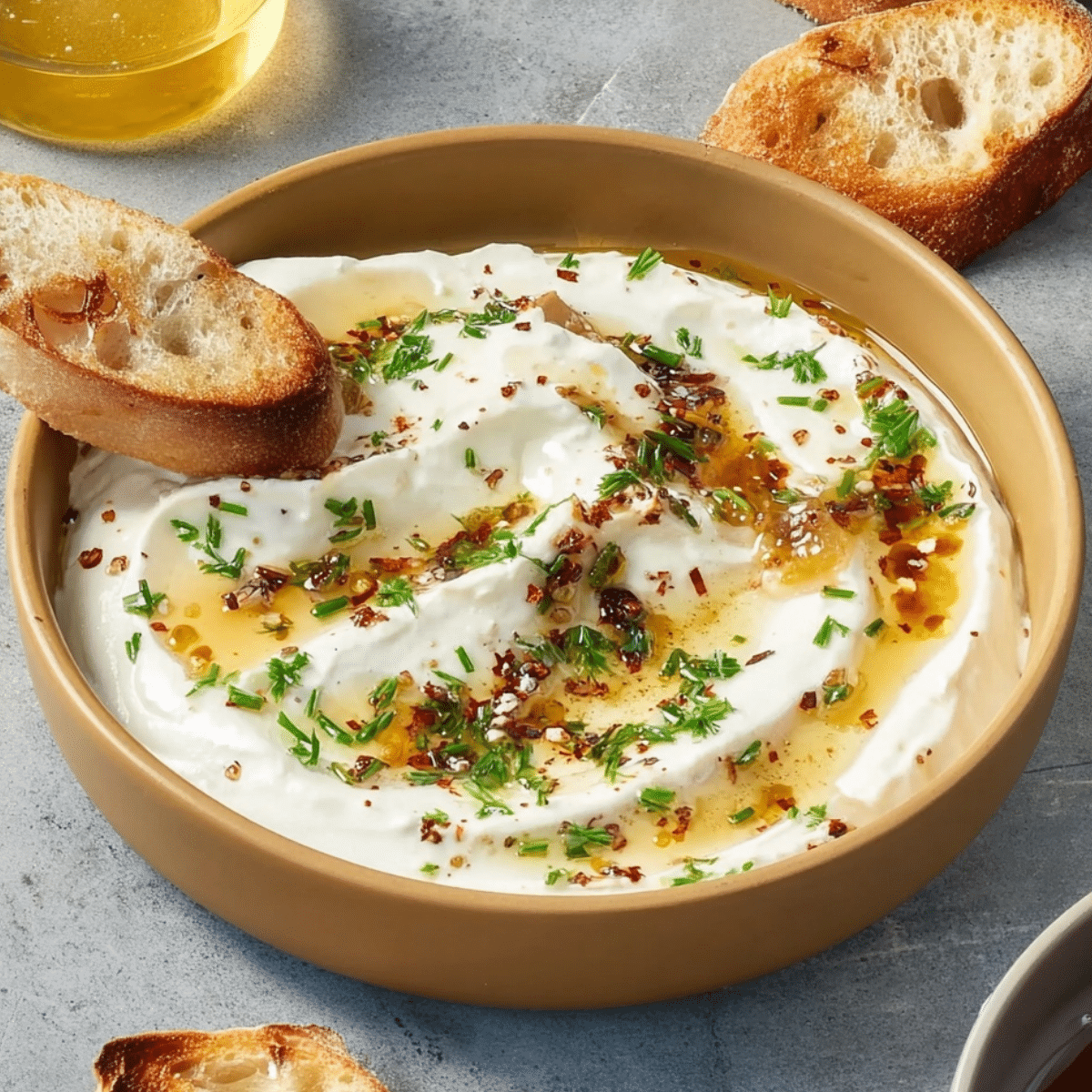 Whipped Ricotta Dip with Hot Honey – Best Easy Appetizer - Mucha Munch