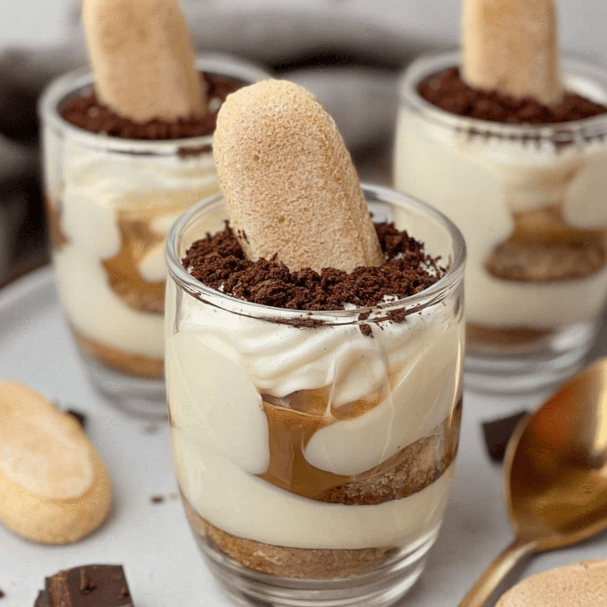 Mini Tiramisu Cups – Easy Creamy Dessert Recipe - Mucha Munch